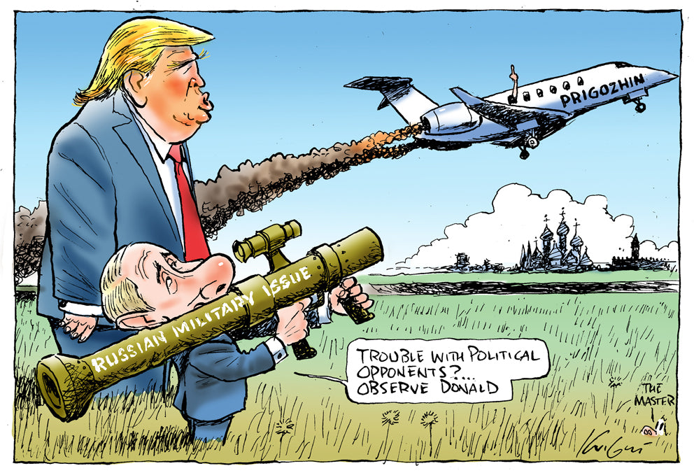 Troublesome political opponents | International Political Cartoon ...