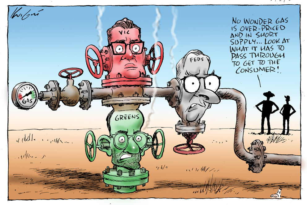 Gas Prices | Australian Political Cartoon – Knight Cartoons