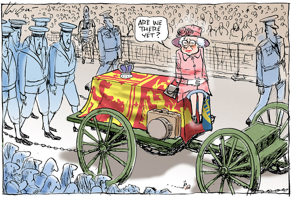 Are we there yet | Celebrity Cartoon – Knight Cartoons